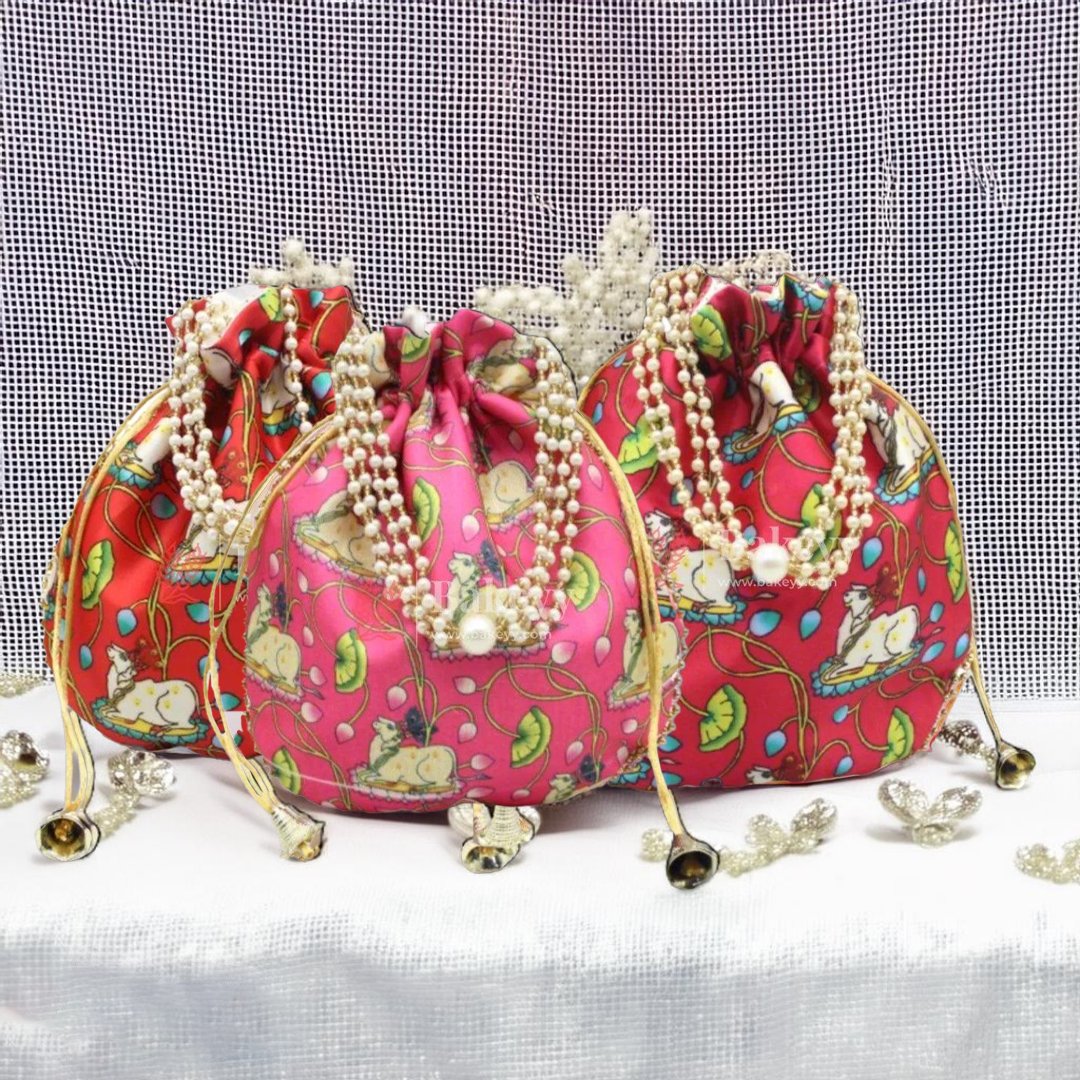 Plain Jute Potli Bag