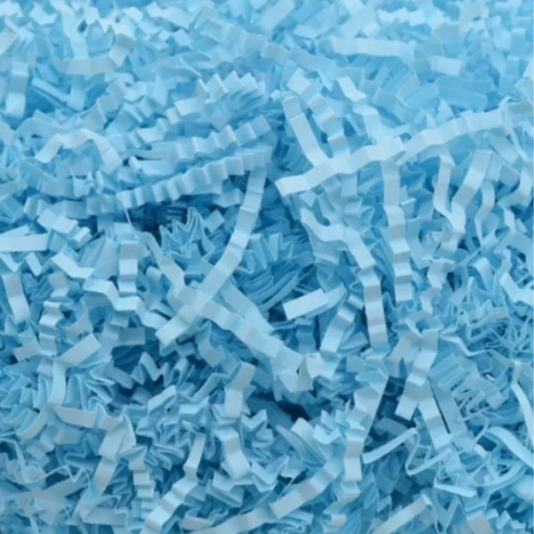 Light Blue Shredded Paper