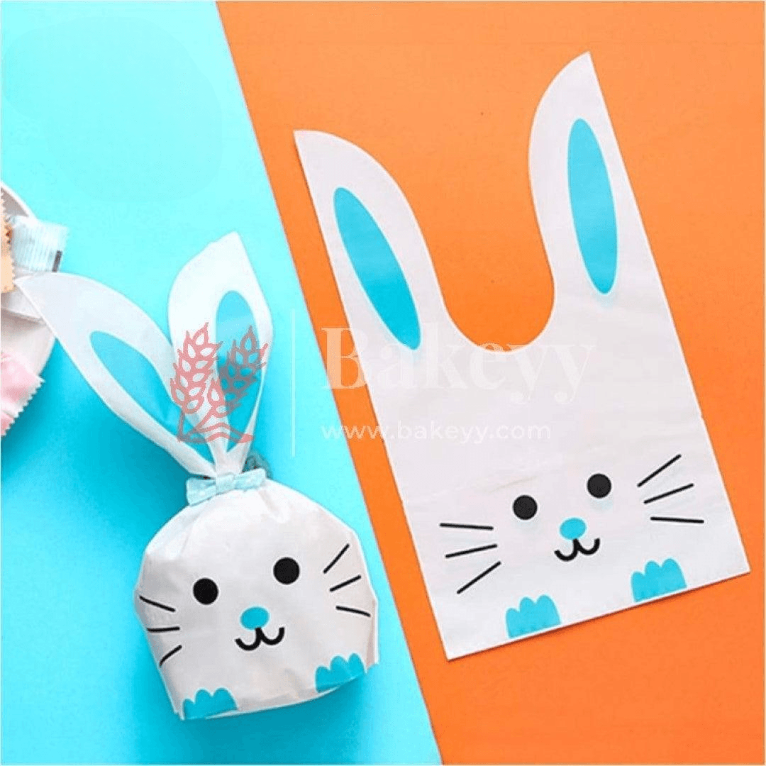 Medium | Rabbit Ear Candy Gift Bags | Cute Plastic Bags | Bunny Party ...