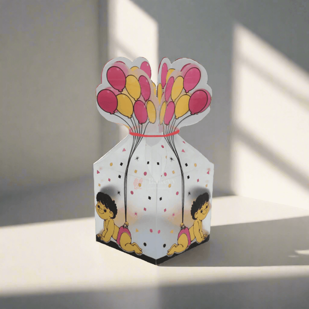 PVC Chocolate Box | Gift Box | Goodie Box | Mita 0190B01 | Pink Colour Big